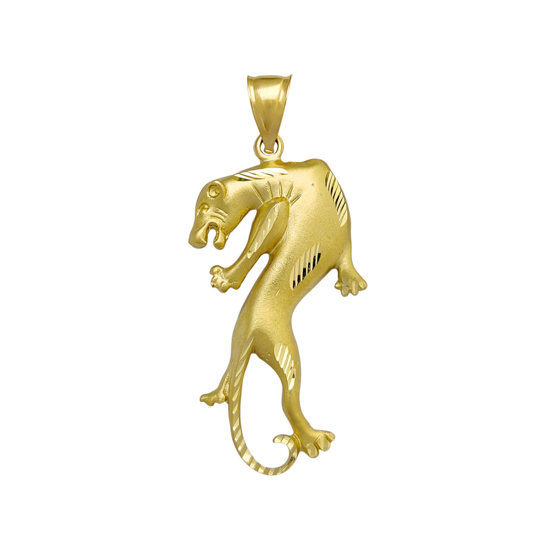 Diamond Cuts Panther Pendant (10K) – Popular J